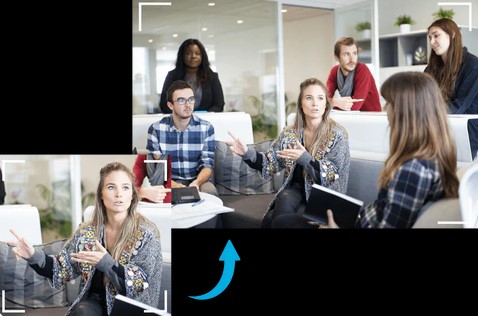 Giới thiệu về tính năng Auto Framing của camera hội nghị truyền hình