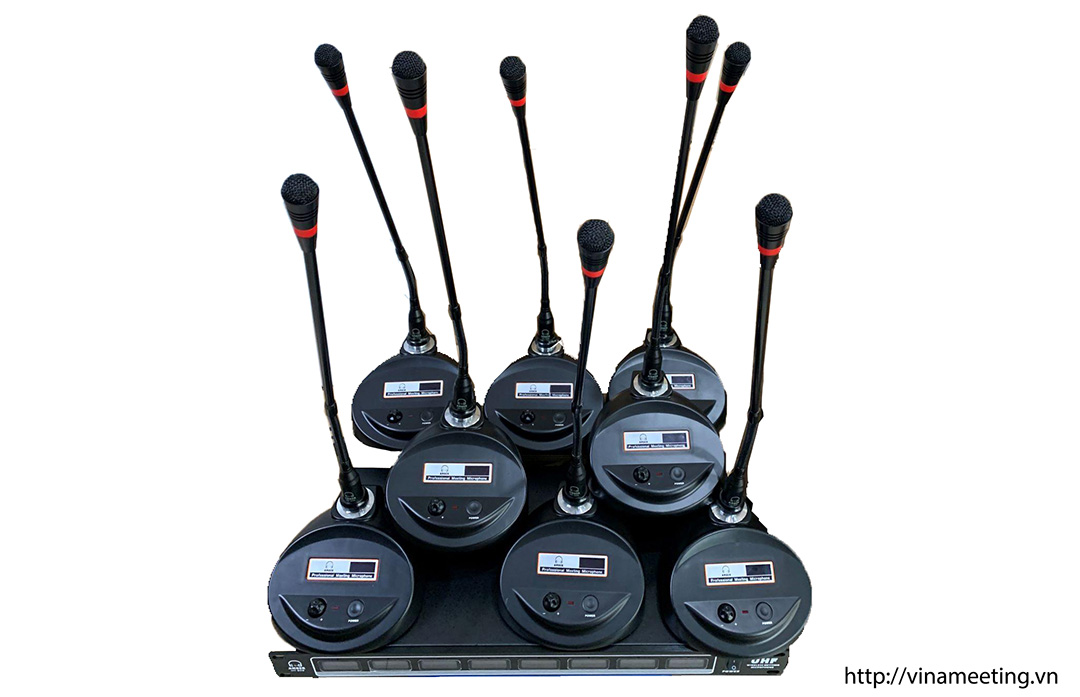 Bộ micro cổ ngỗng không dây AMBER HT-80